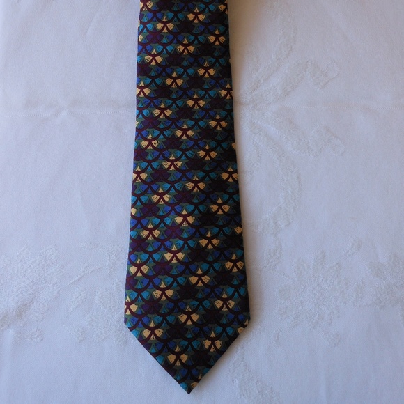 Botany 500 | Accessories | Botany 50 Mens Ginkgo Leaf Design Tie | Poshmark
